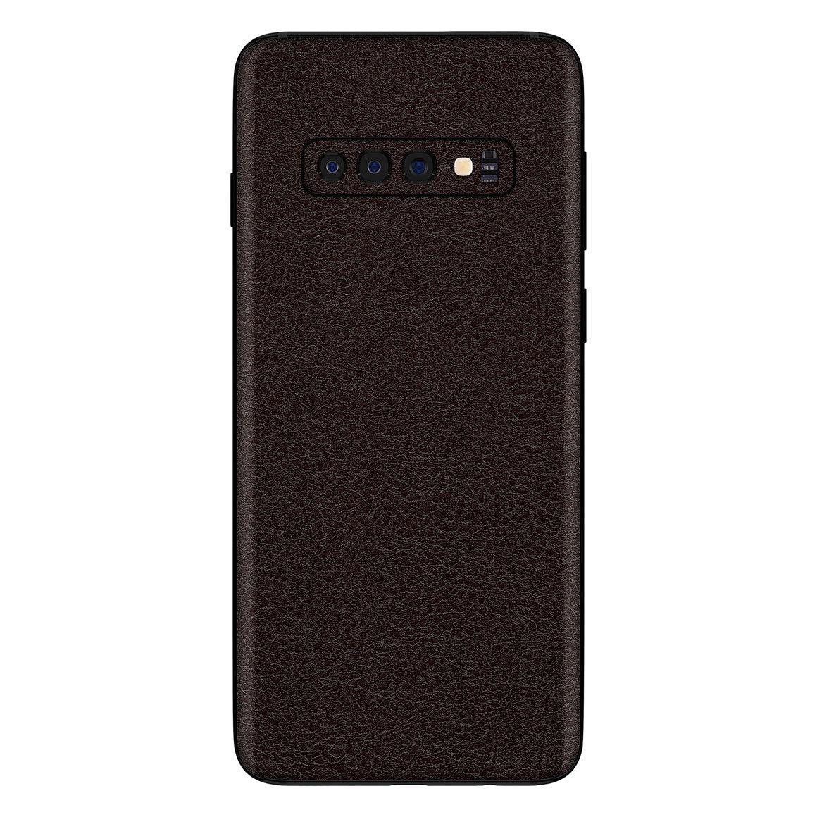 Galaxy S10 Plus Leather Series Skins – Slickwraps