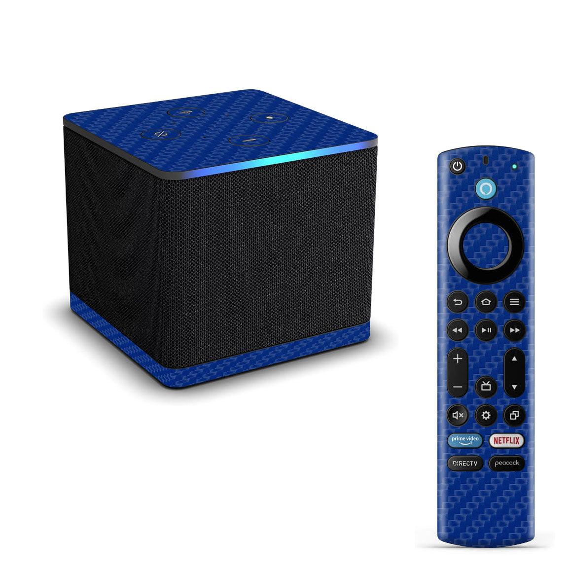 Amazon Fire TV Cube (3rd Gen) Carbon Series Skins/Wraps & Covers ...