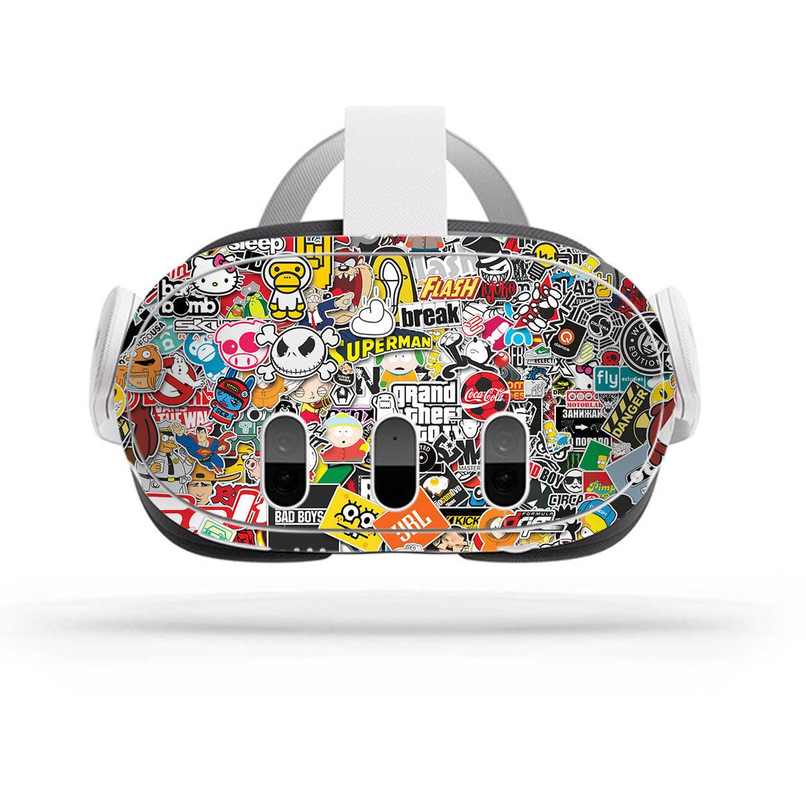 Meta Quest 3 Designer Series Skins/Wraps & Covers – Slickwraps