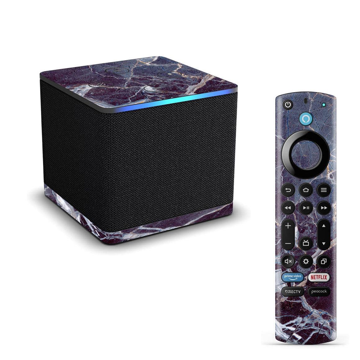 Amazon Fire TV Cube (3rd Gen) Marble Series Skins/Wraps & Covers ...