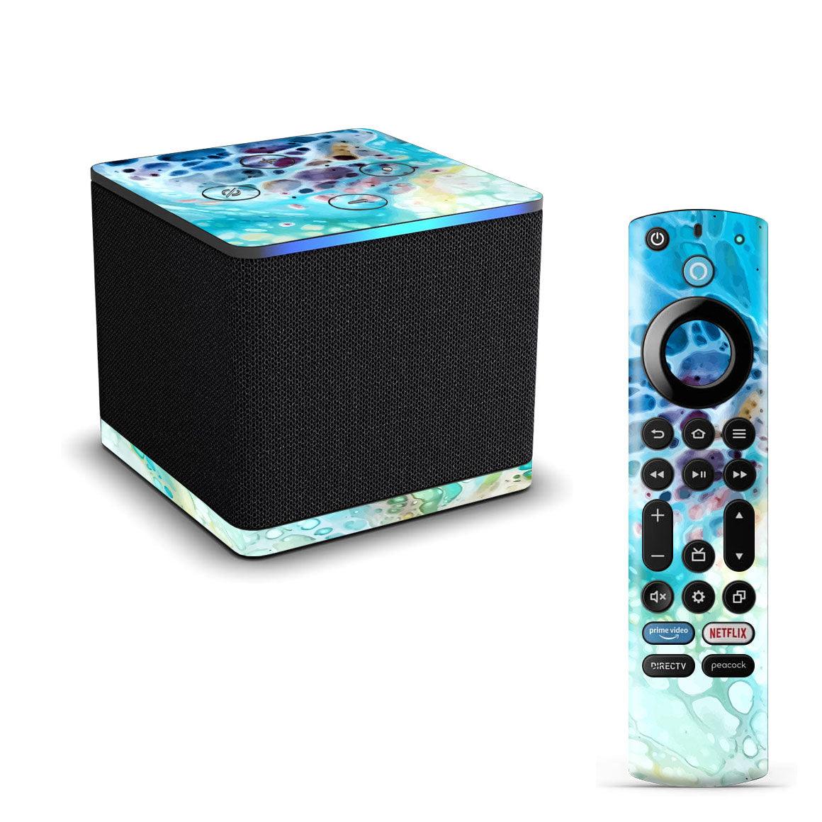 Amazon Fire TV Cube (3rd Gen) Oil Paint Series Skins/Wraps & Covers ...
