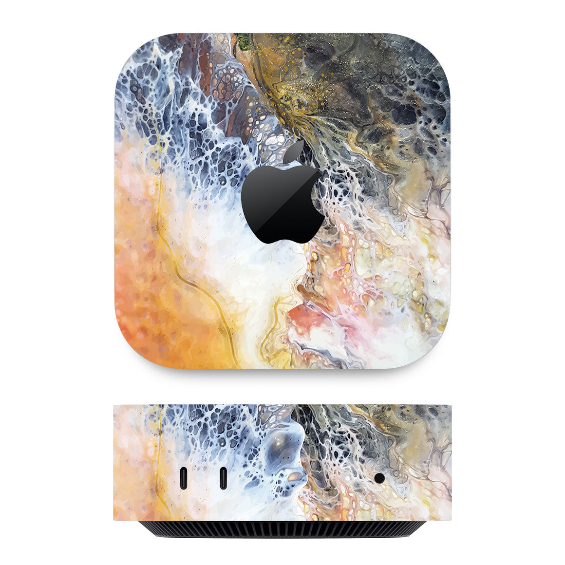 Mac Mini M4 Oil Paint Series Skins/Wraps & Covers – Slickwraps