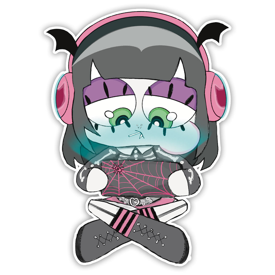 Spooky Aesthetic Stickers, Labels And Decals – Slickwraps