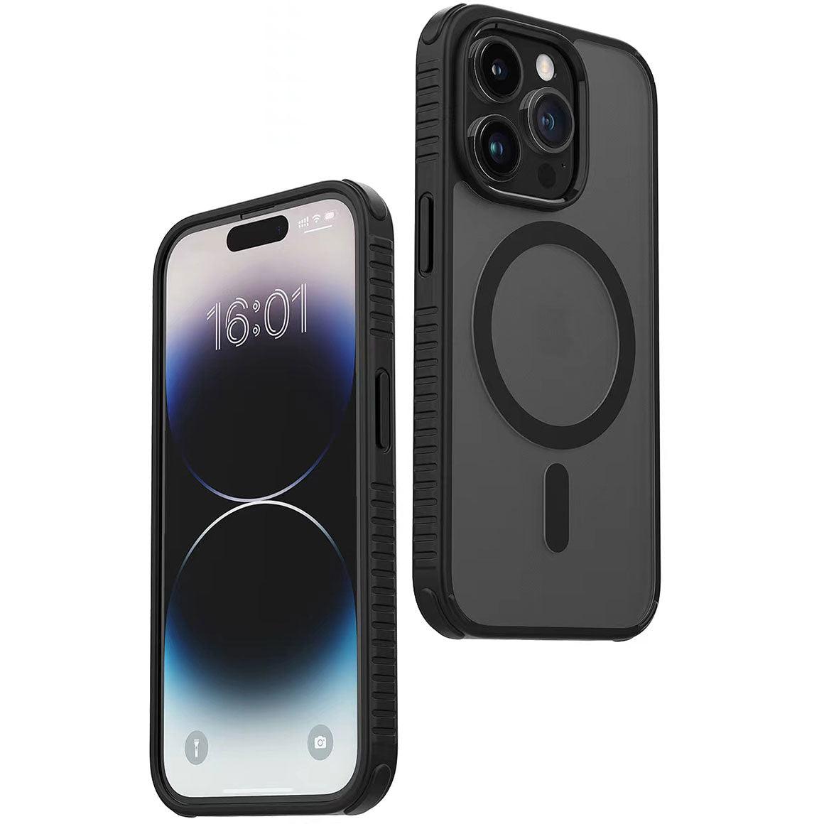 Matte Black iPhone 14 Pro Case: Slim, Drop-Proof & Magnetic ...