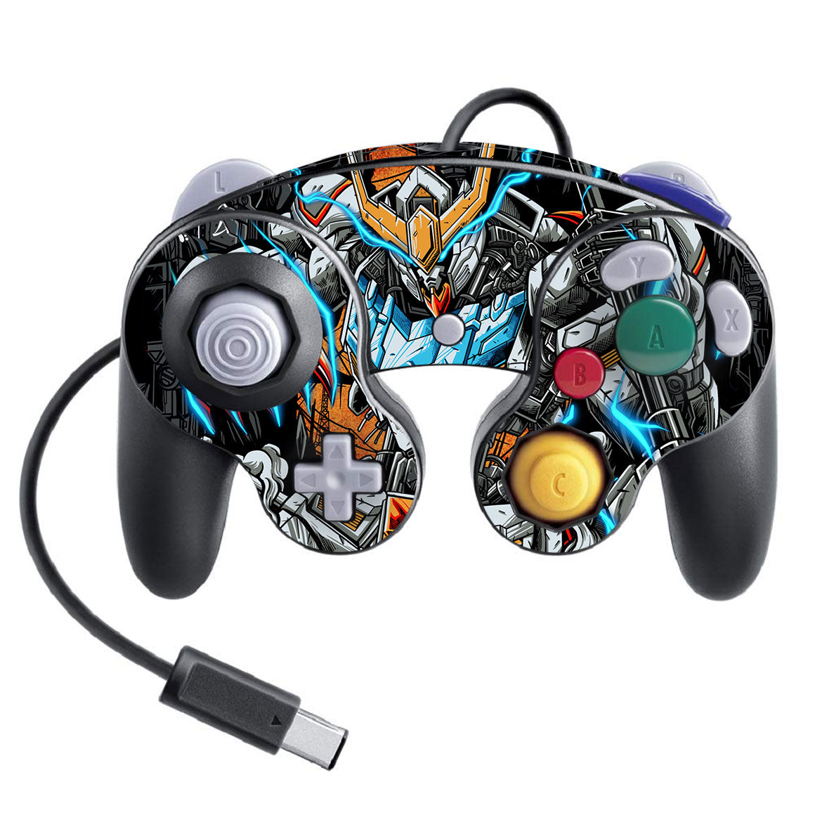 Nintendo Game Cube Controller Super Smash Bros Artist Series Skins ...
