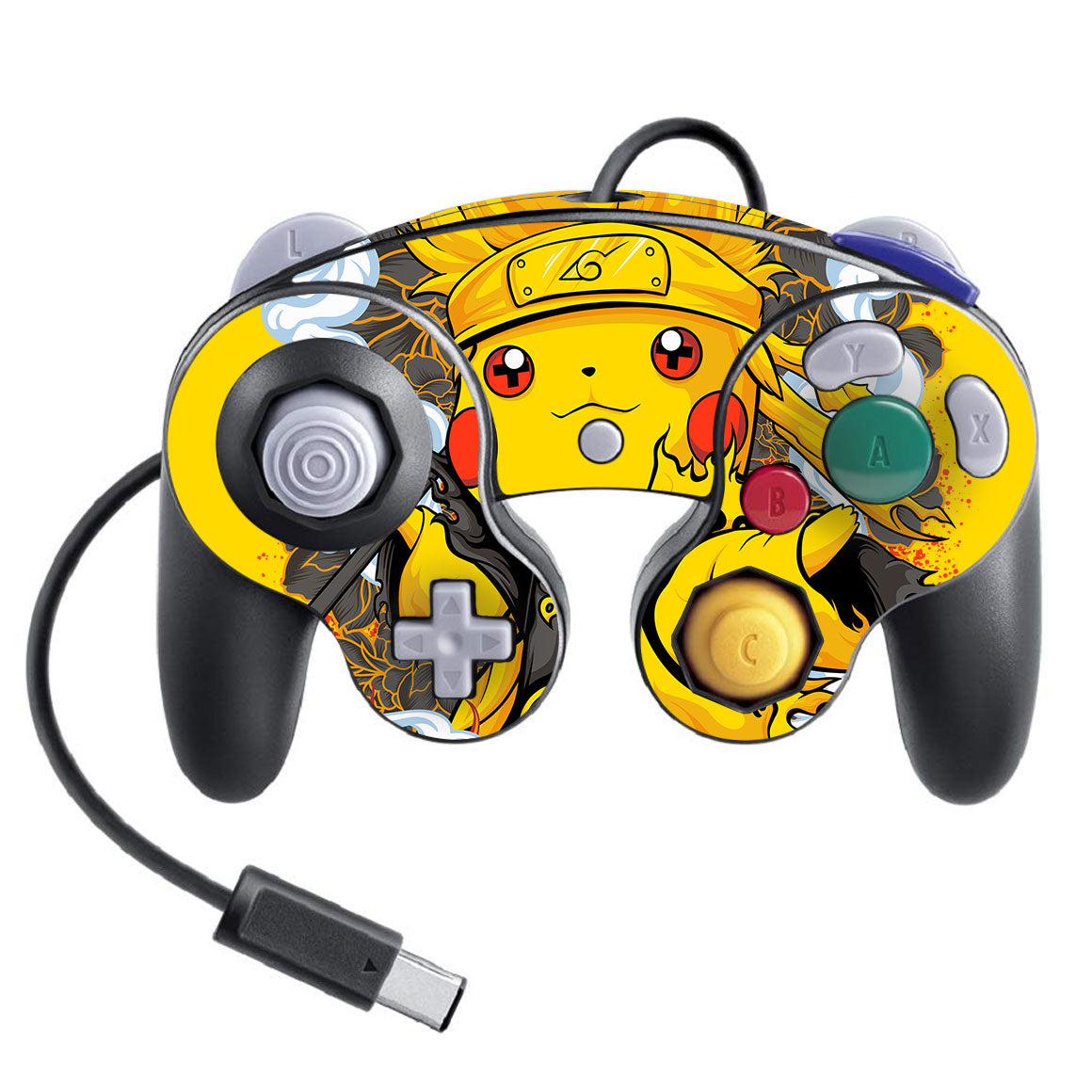 Nintendo Game Cube Controller Super Smash Bros Artist Series Skins ...