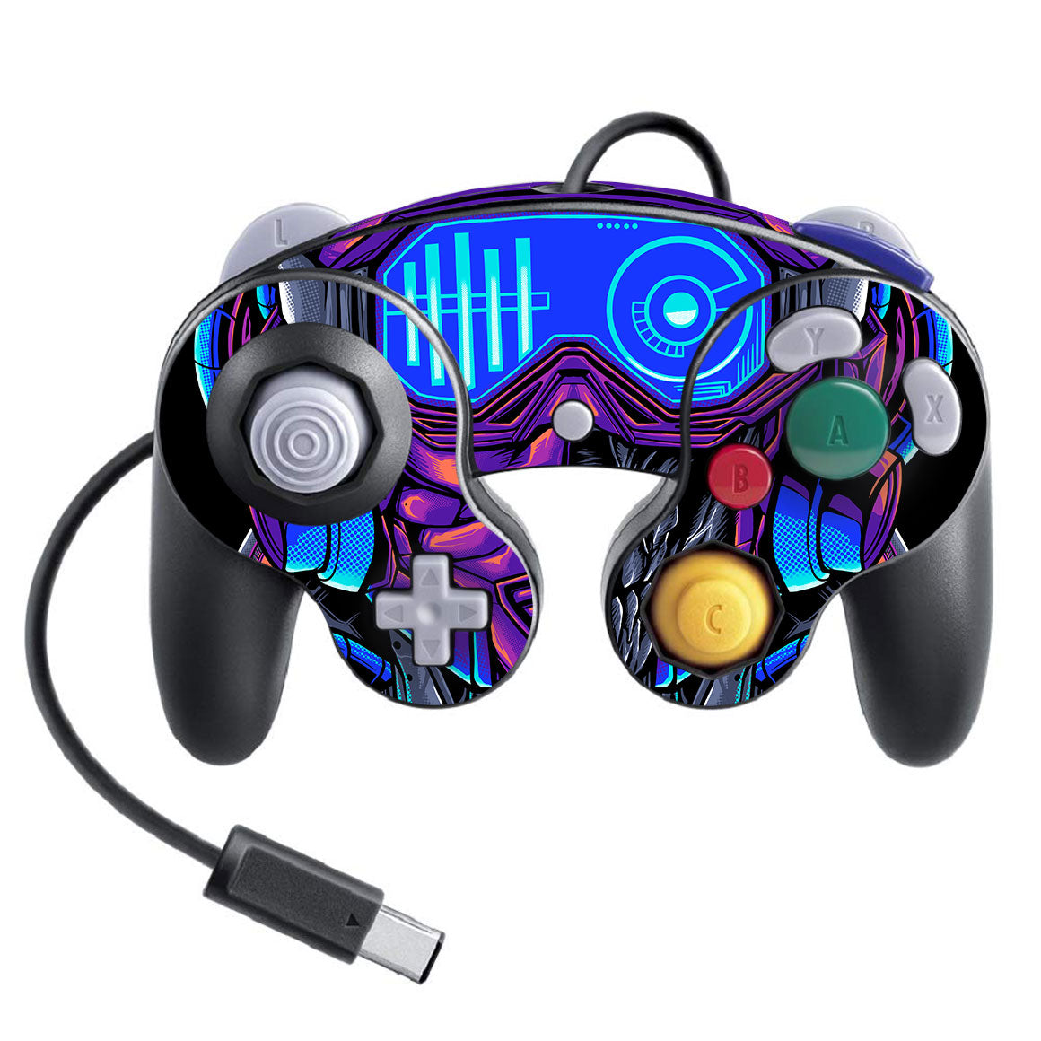 Nintendo Game Cube Controller Super Smash Bros Artist Series Skins ...