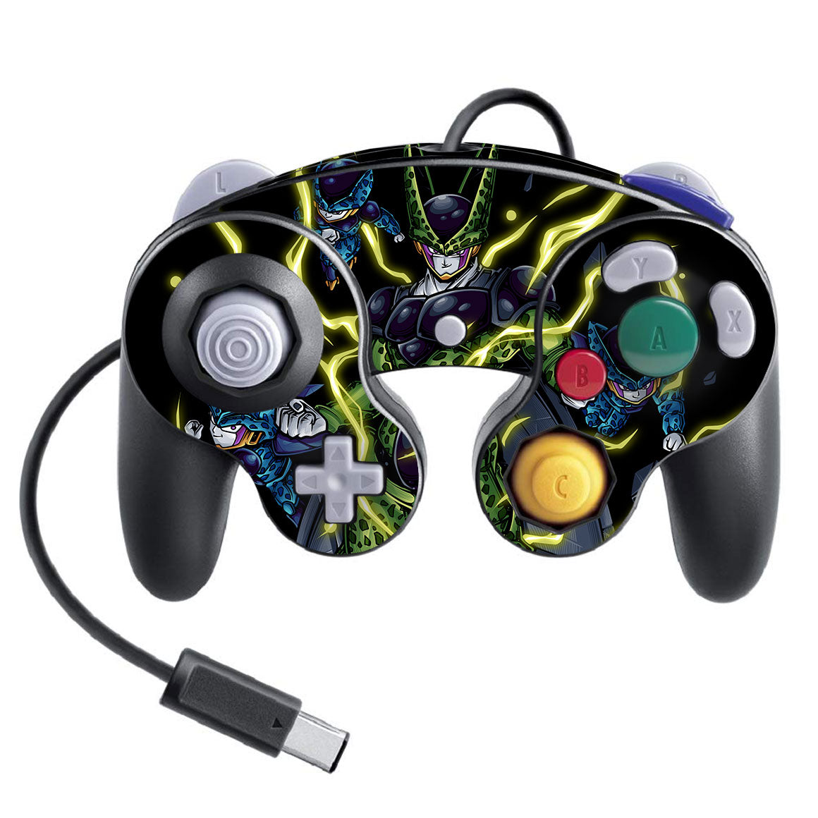 Nintendo Game Cube Controller Super Smash Bros Artist Series Skins ...
