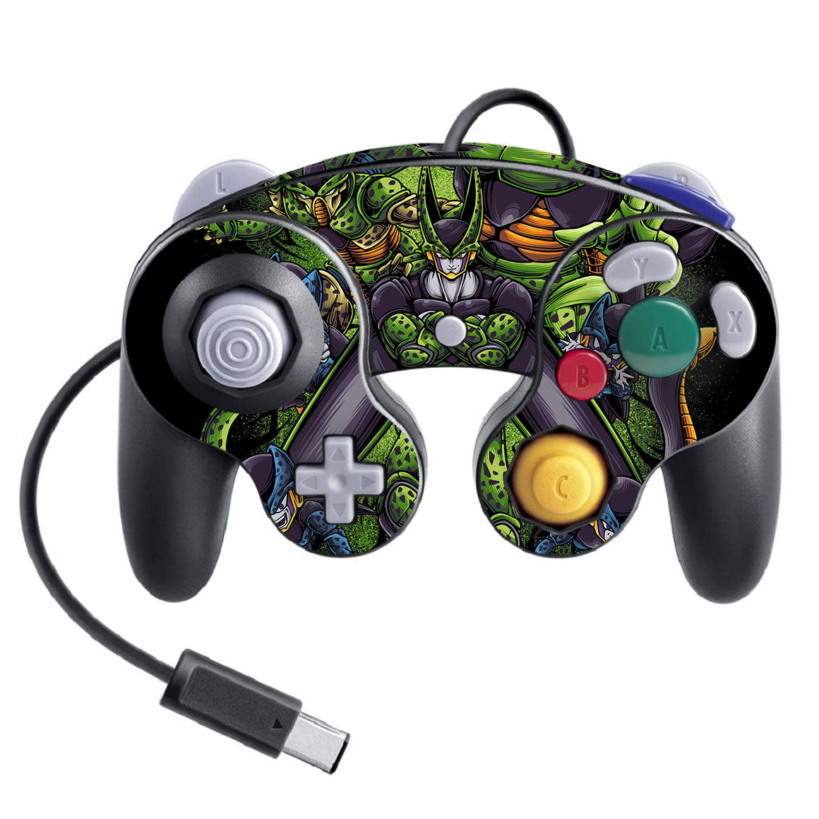 Nintendo Game Cube Controller Super Smash Bros Artist Series Skins ...
