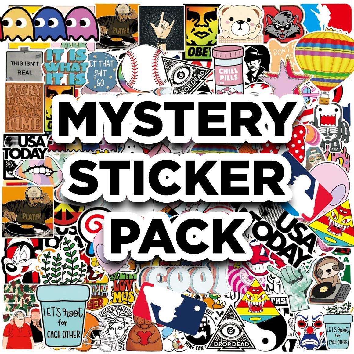 Cute - Mystery Sticker Pack - 100pcs – Slickwraps