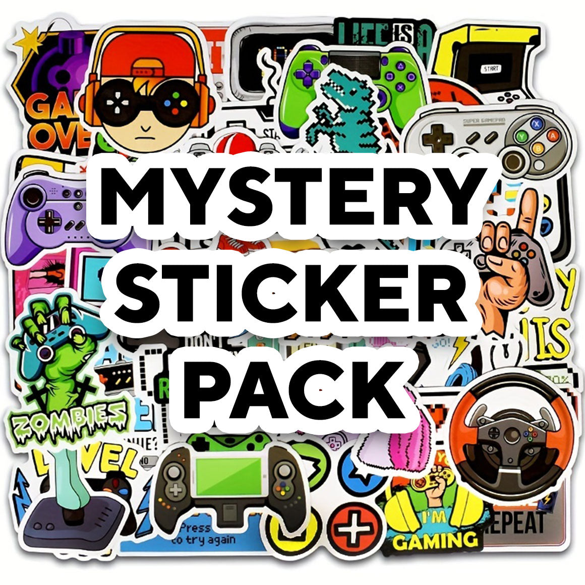 Gaming - Mystery Sticker Pack - 50pcs – Slickwraps