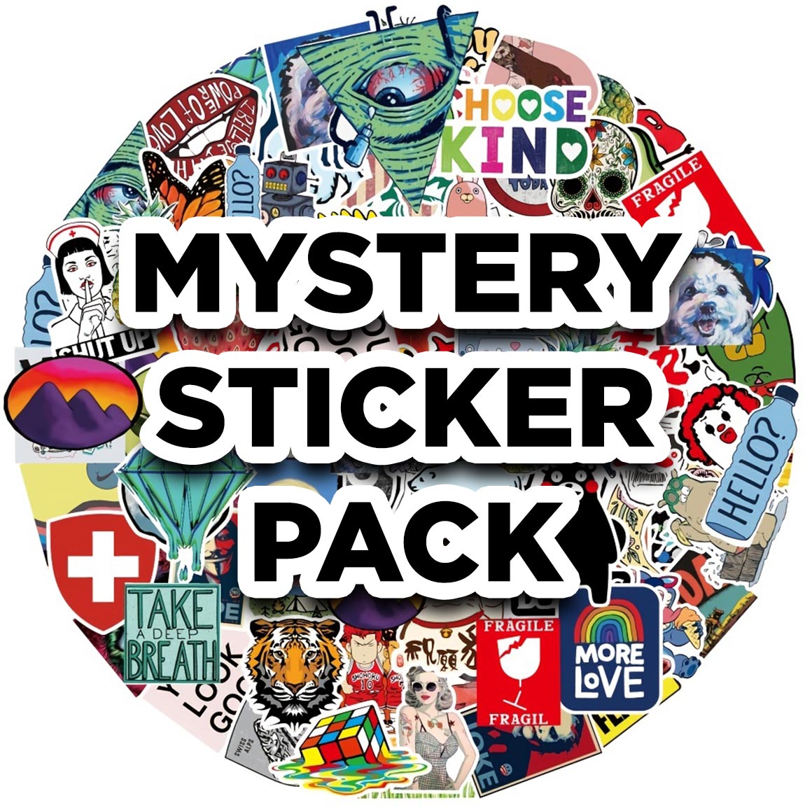 Good Luck - Mystery Sticker Pack - 100pcs – Slickwraps