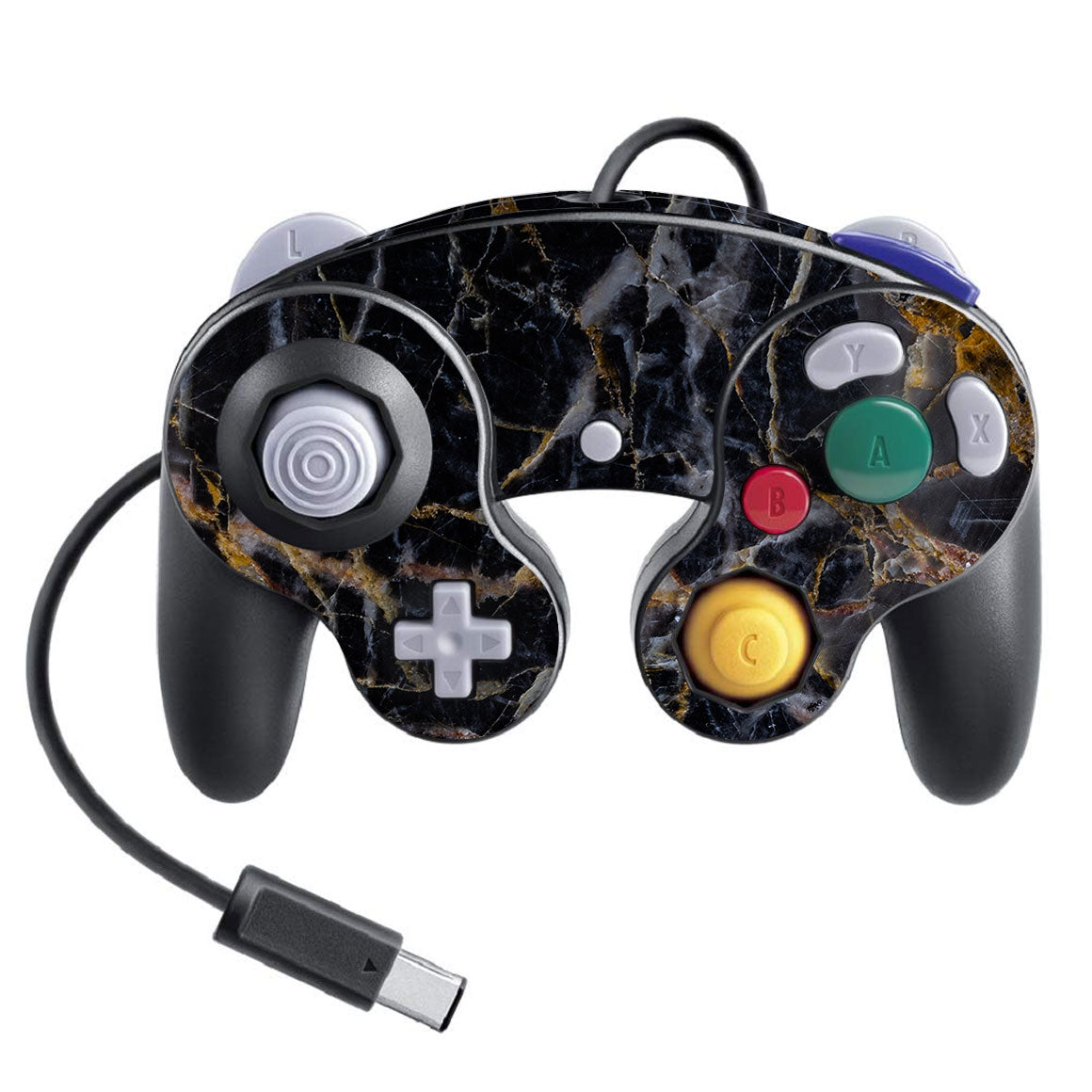 Nintendo Game Cube Controller Super Smash Bros Marble Series Skins ...