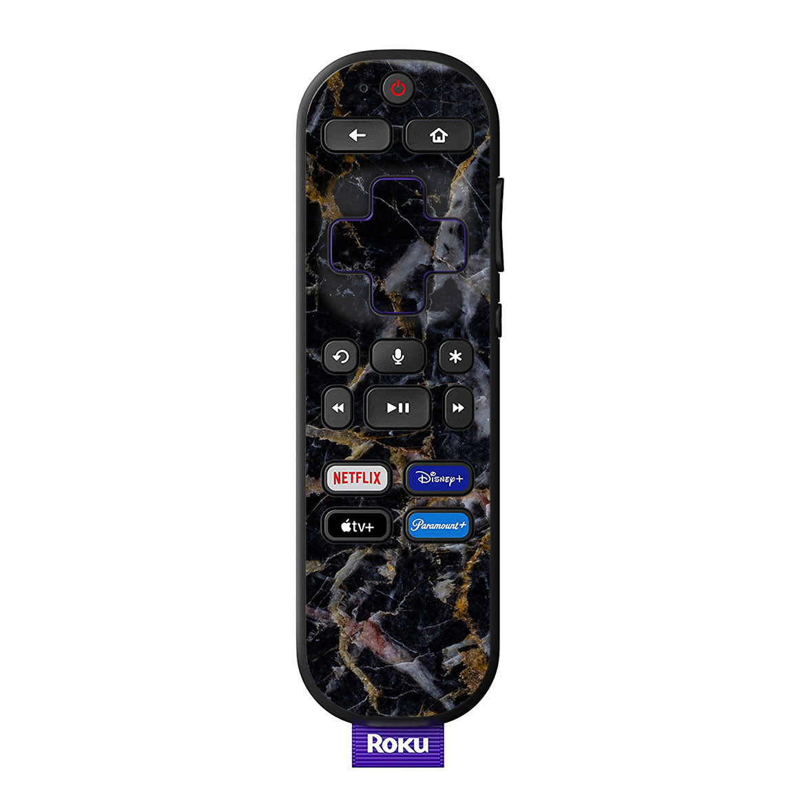 Roku Voice Remote Marble Series Skins/Wraps & Covers – Slickwraps