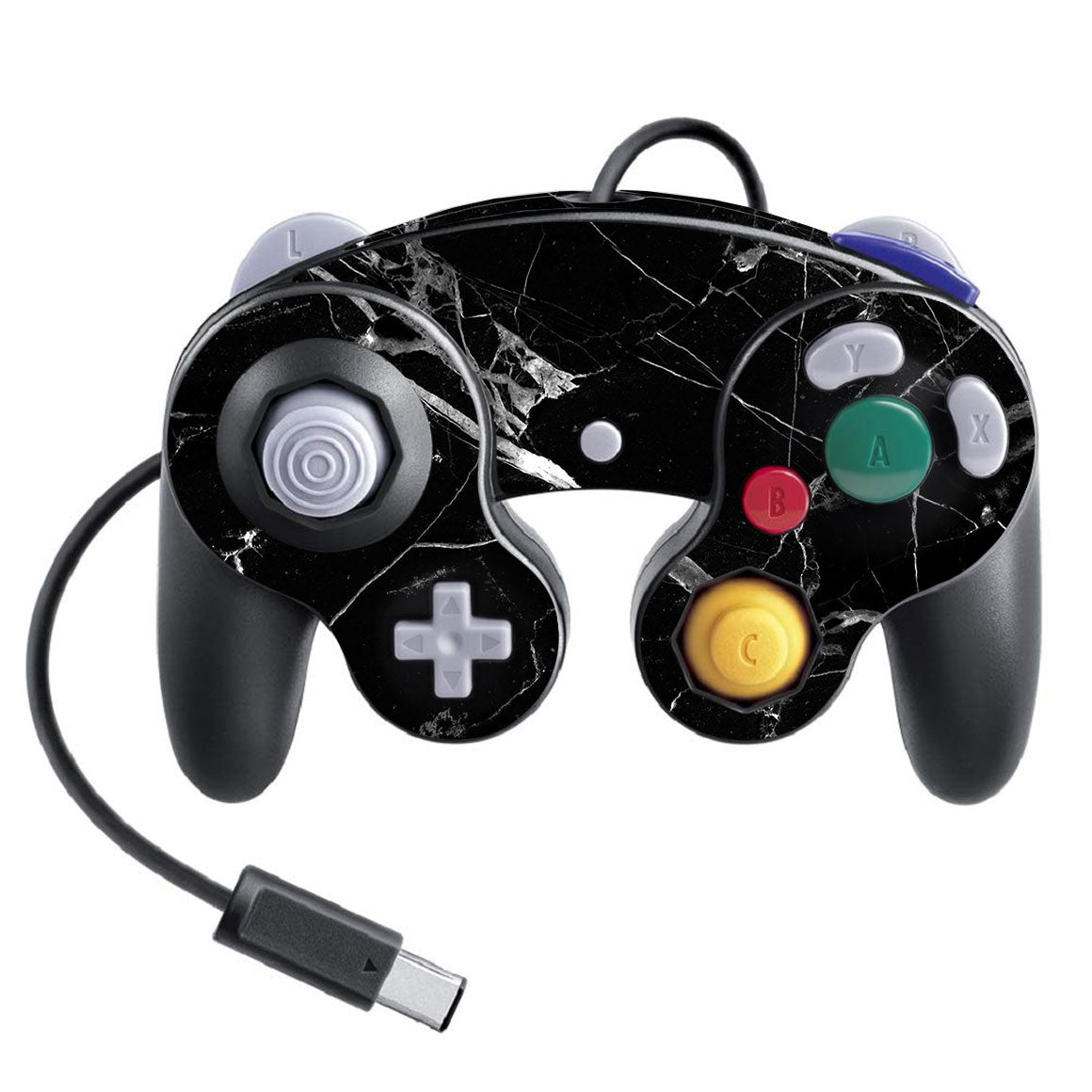 Nintendo Game Cube Controller Super Smash Bros Marble Series Skins ...