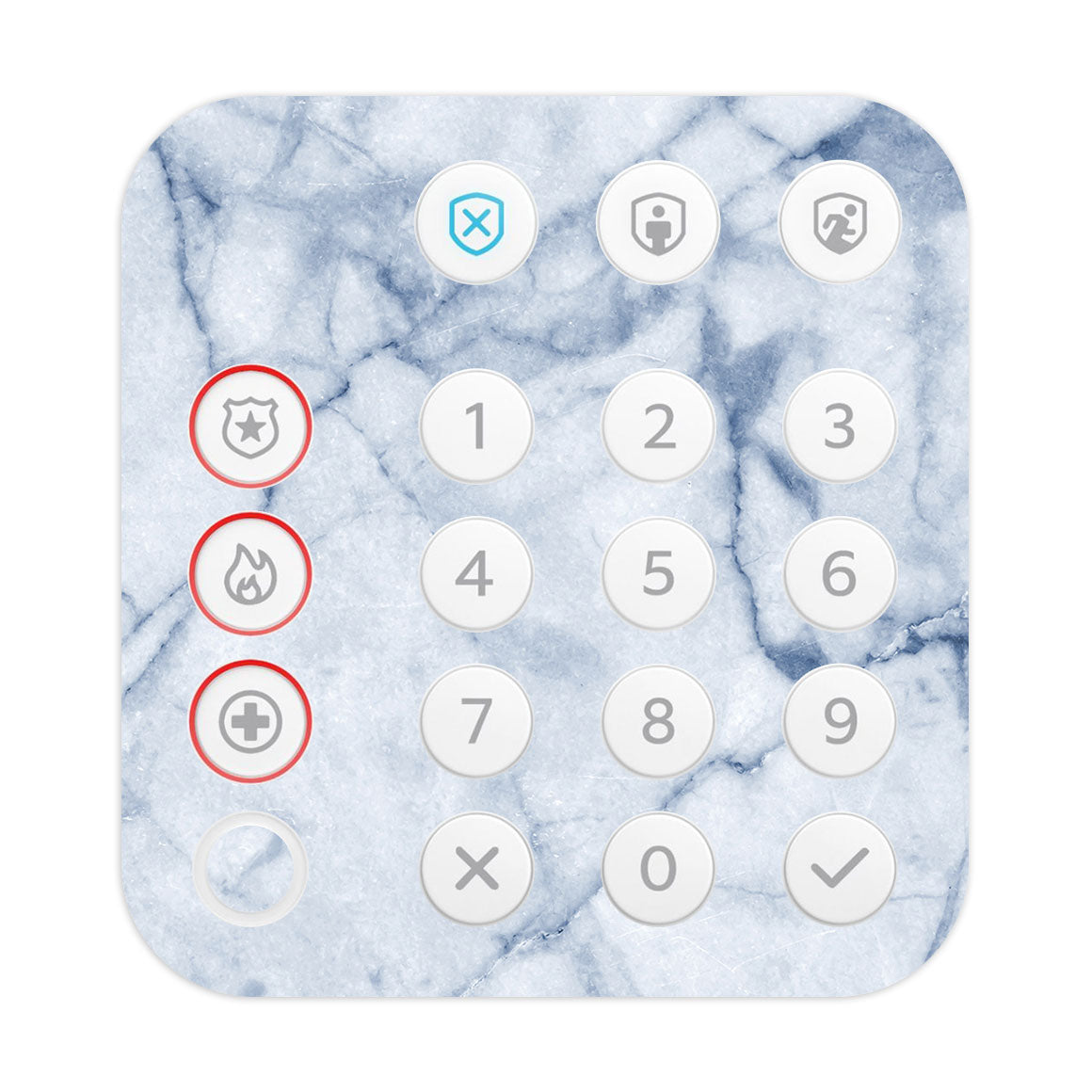 Ring Alarm Keypad (2nd Gen) Marble Series Skins/Wraps & Covers – Slickwraps