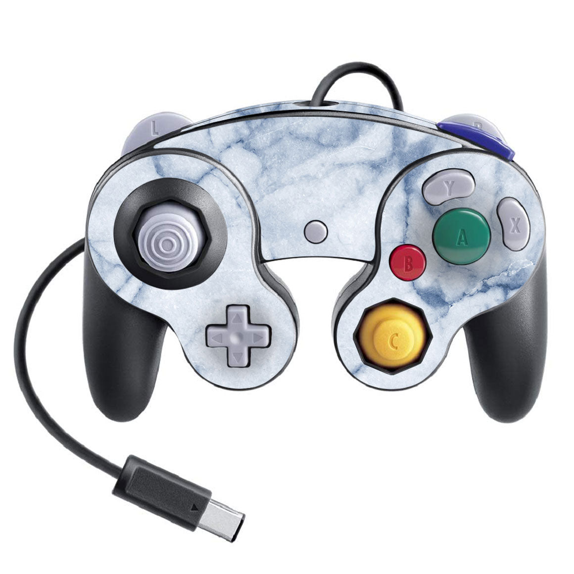 Nintendo Game Cube Controller Super Smash Bros Marble Series Skins ...
