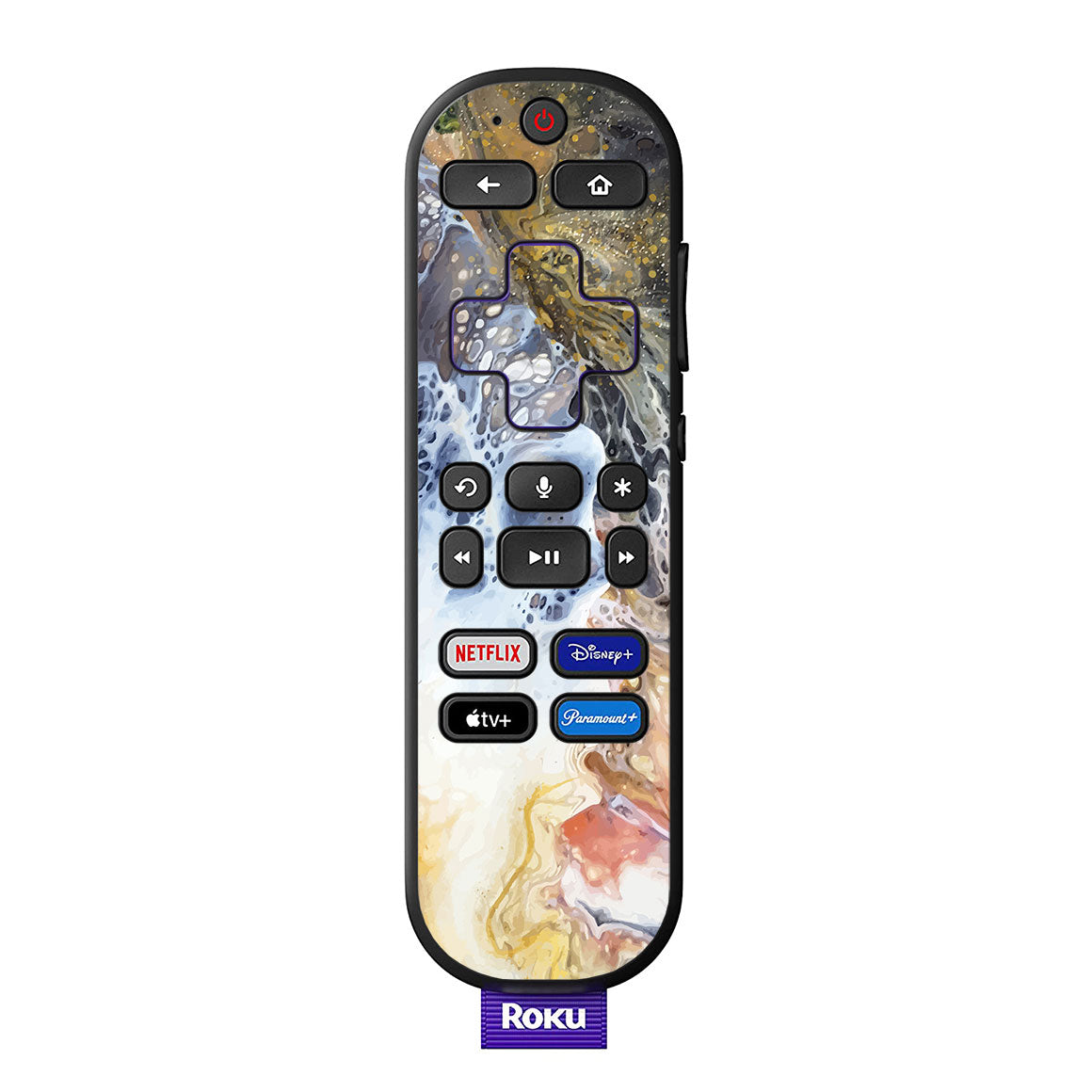Roku Voice Remote Oil Paint Series Skins/Wraps & Covers – Slickwraps