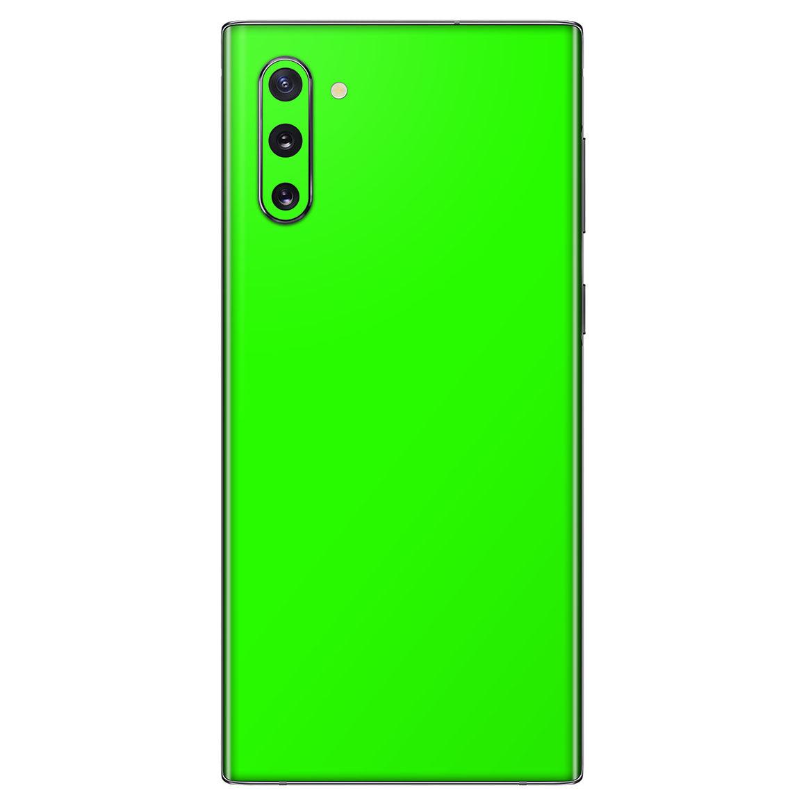 Galaxy Note 10 Green Glow Skin – Slickwraps