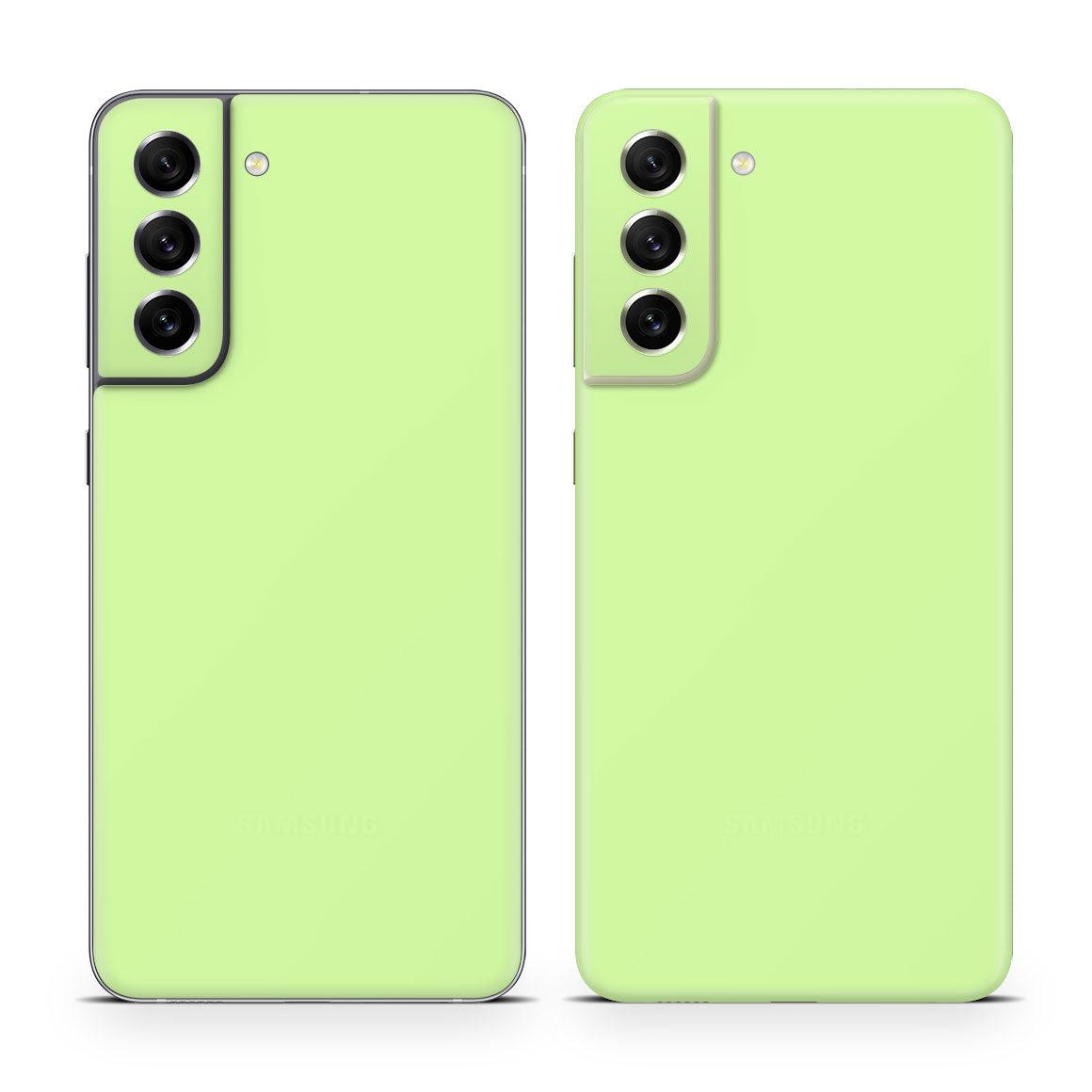 Galaxy S21 FE 5G Green Glow Skin/Wras & Cover – Slickwraps
