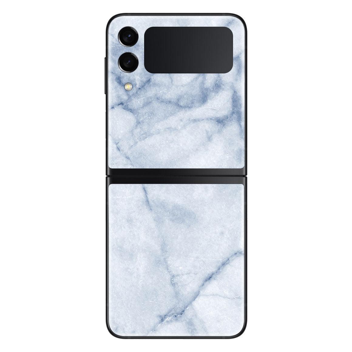 Galaxy Z Flip 3 Marble Series Skins – Slickwraps