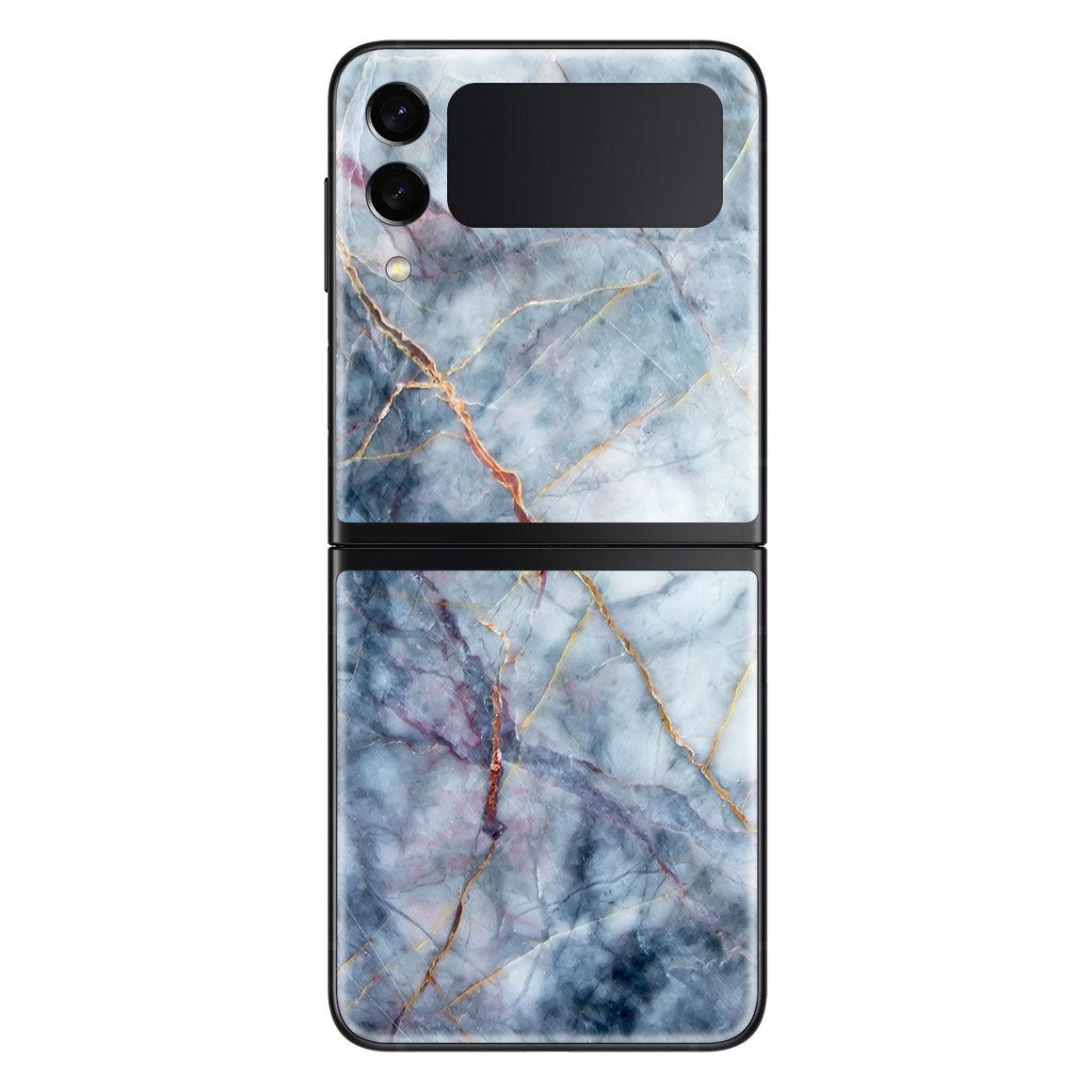 Galaxy Z Flip 3 Marble Series Skins – Slickwraps
