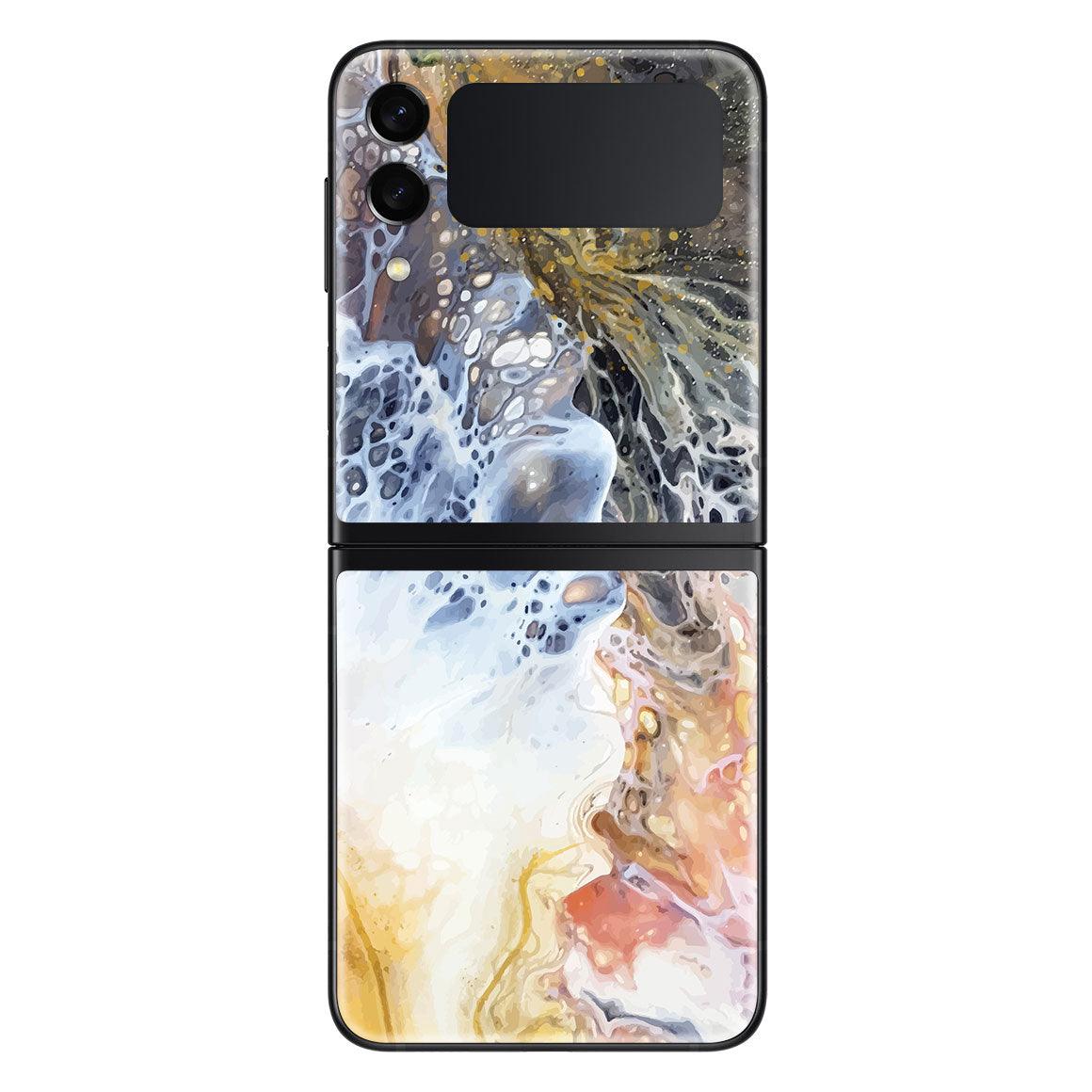 Galaxy Z Flip 3 Oil Paint Series Skins – Slickwraps
