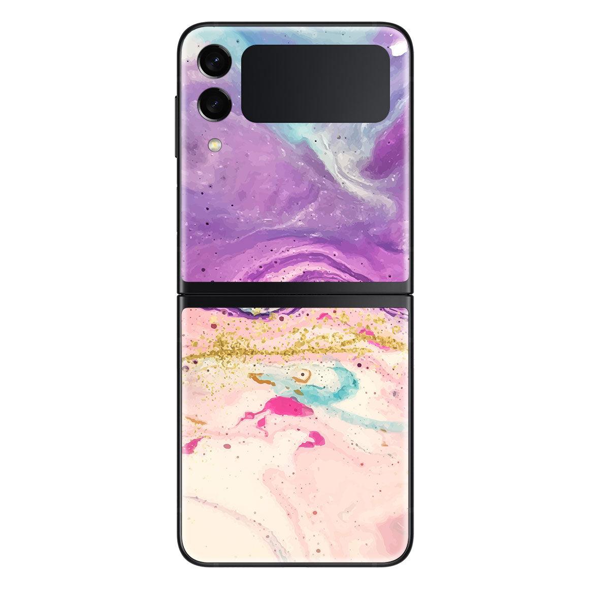 Galaxy Z Flip 3 Oil Paint Series Skins – Slickwraps