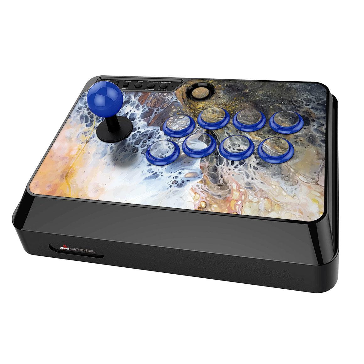 Mayflash Arcade Fight Stick F300 Oil Paint Series Skins – Slickwraps