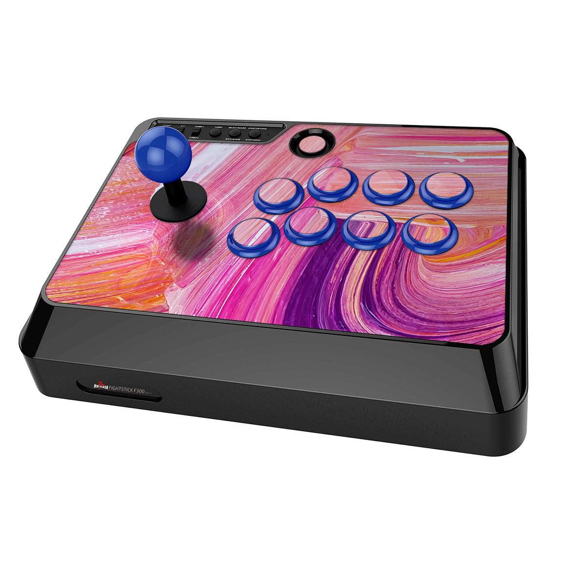 Mayflash Arcade Fight Stick F300 Oil Paint Series Skins – Slickwraps