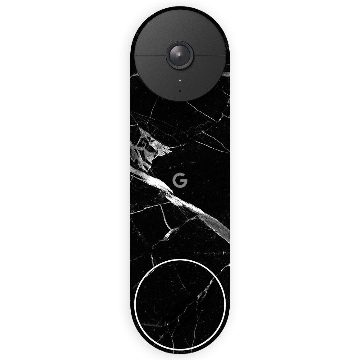 Google Nest Doorbell Wired (2nd Gen) Marble Series Skins/Wraps & Covers ...