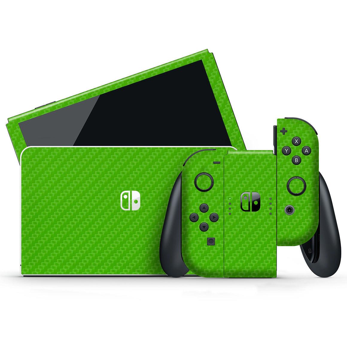 Nintendo Switch OLED Carbon Series Skins – Slickwraps