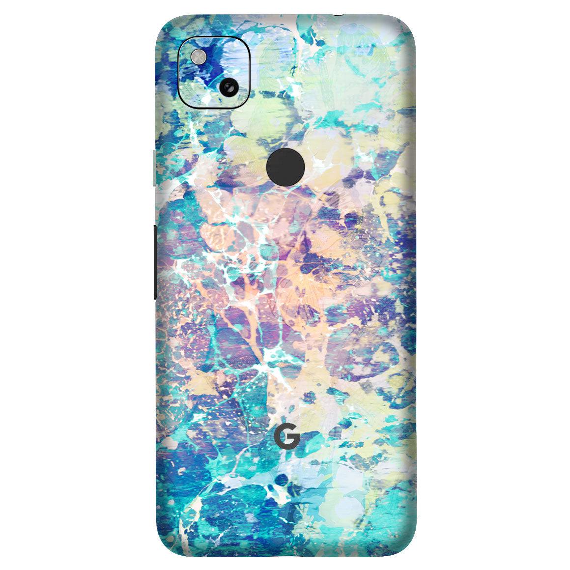 Pixel 4a Marble Series Skins – Slickwraps