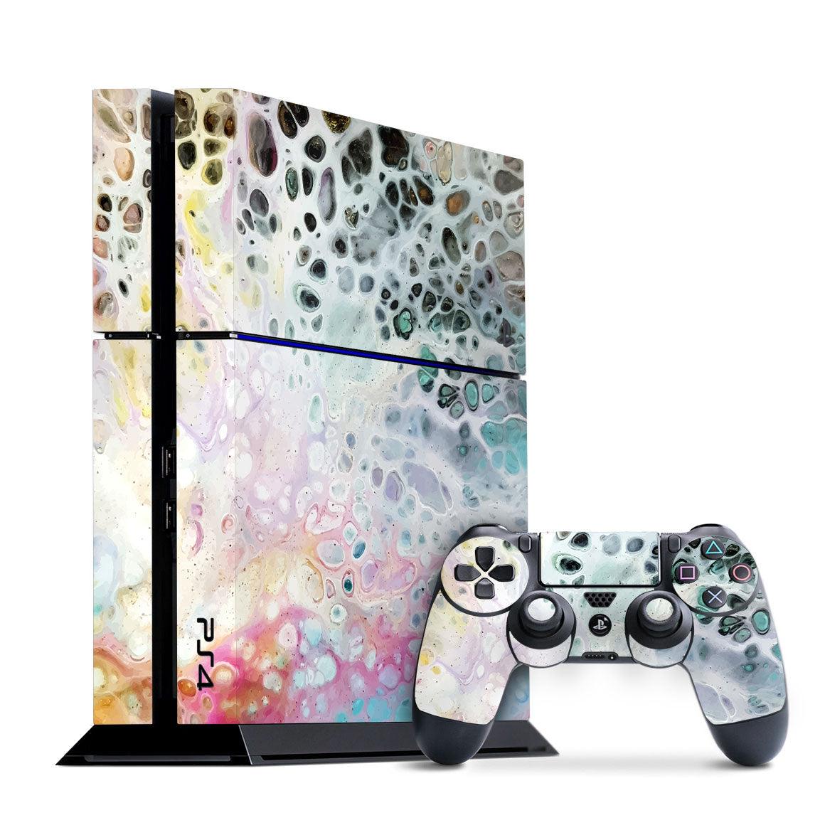 Playstation 4 Oil Paint Series Skins – Slickwraps