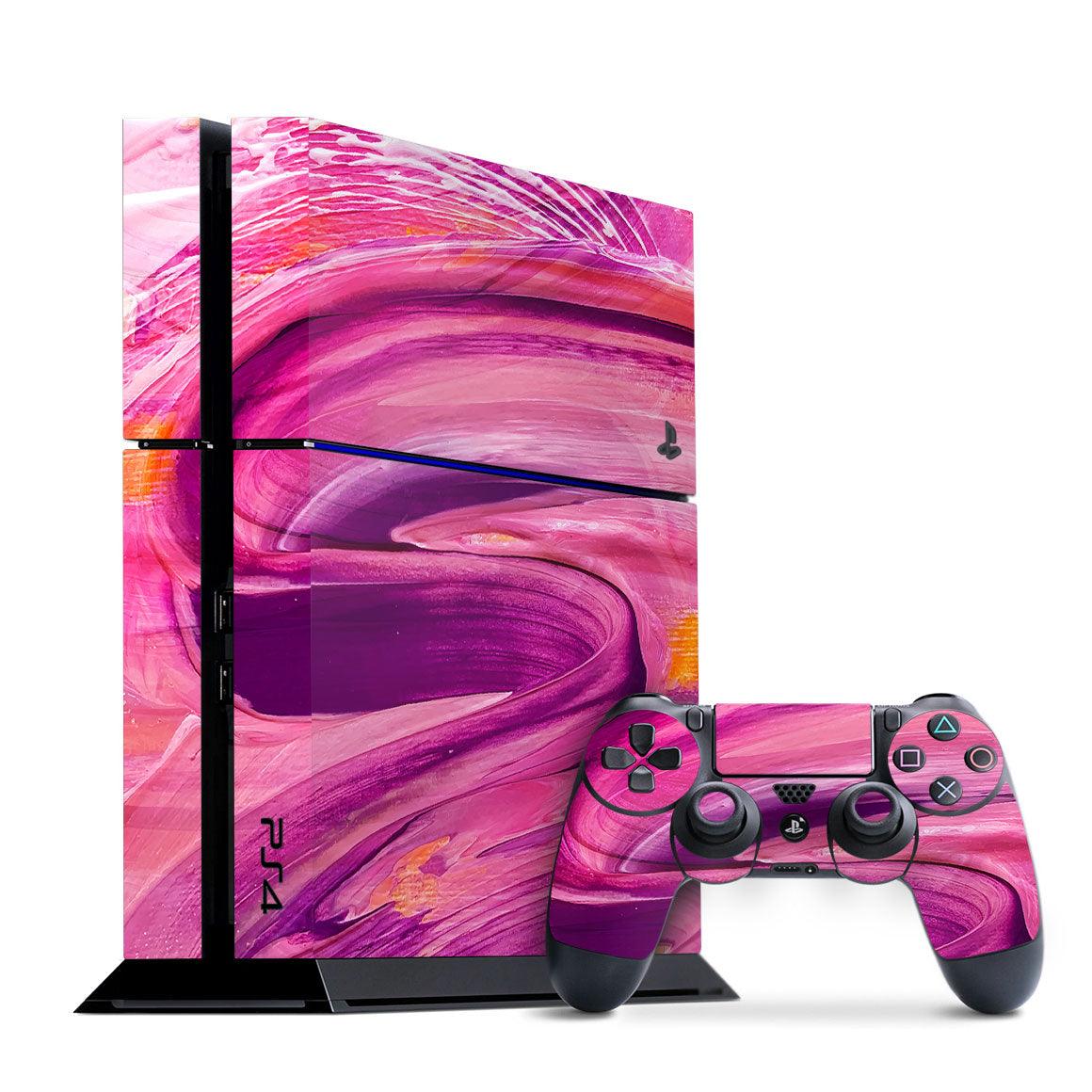 Playstation 4 Oil Paint Series Skins – Slickwraps