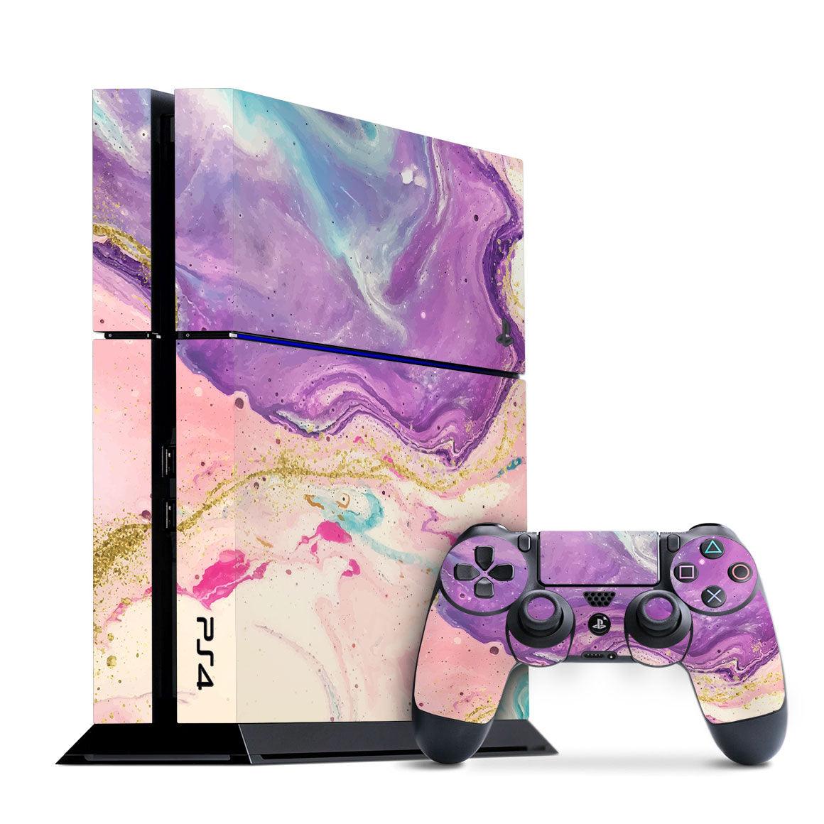 Playstation 4 Oil Paint Series Skins – Slickwraps