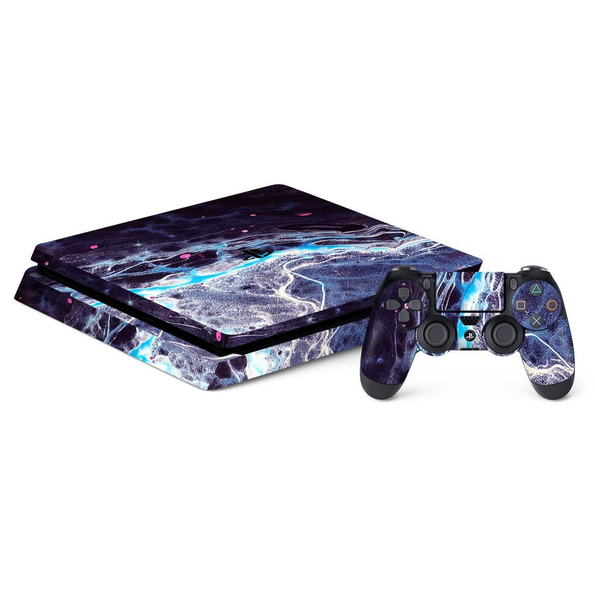 Playstation 4 Slim Oil Paint Series Skins – Slickwraps