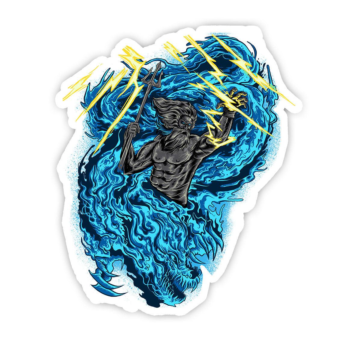 Poseidon Sticker – Slickwraps