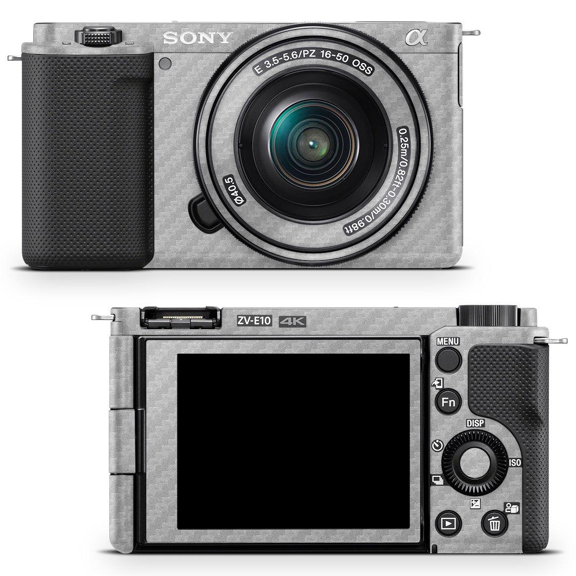 Sony Alpha ZV-E10 (2021) Carbon Series Skins – Slickwraps Sony Alpha ZV-E10 (2021) Carbon Series Skins – Slickwraps