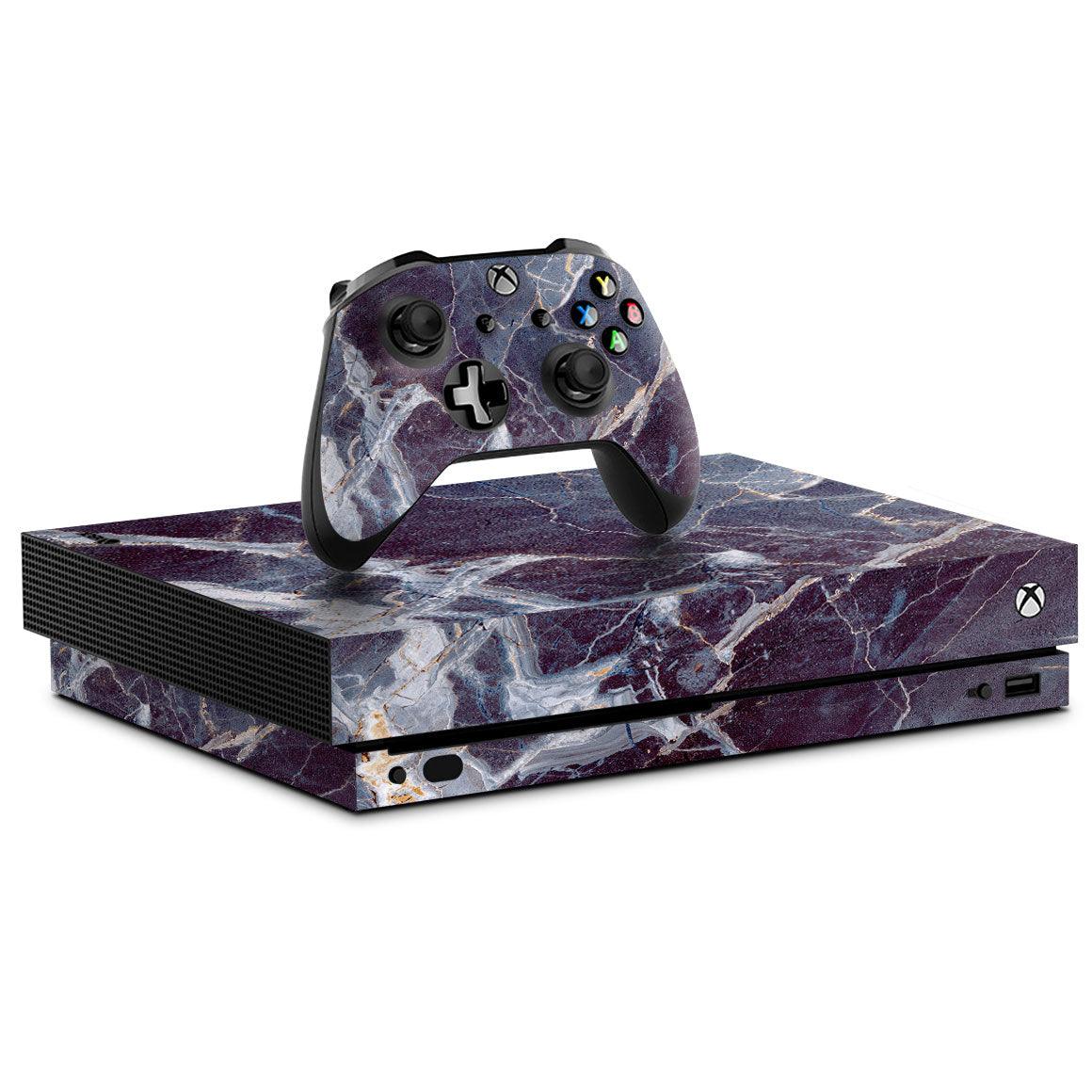 Xbox One X Marble Series Skins – Slickwraps