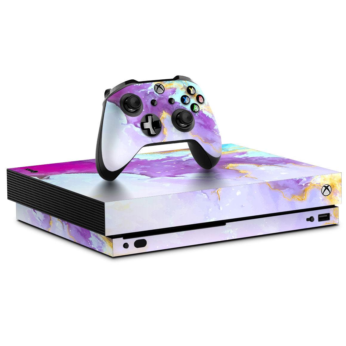 Xbox One X Oil Paint Series Skins – Slickwraps